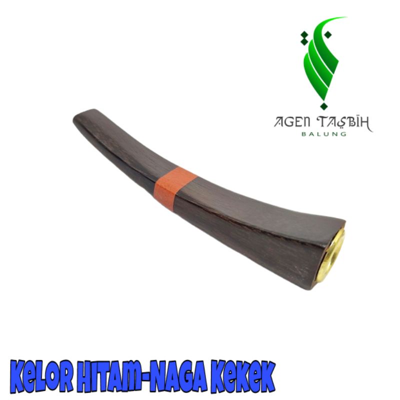 Jual Once Pipa Kombinasi 2 Kayu Segi 4 Motif Lengkung | Shopee Indonesia