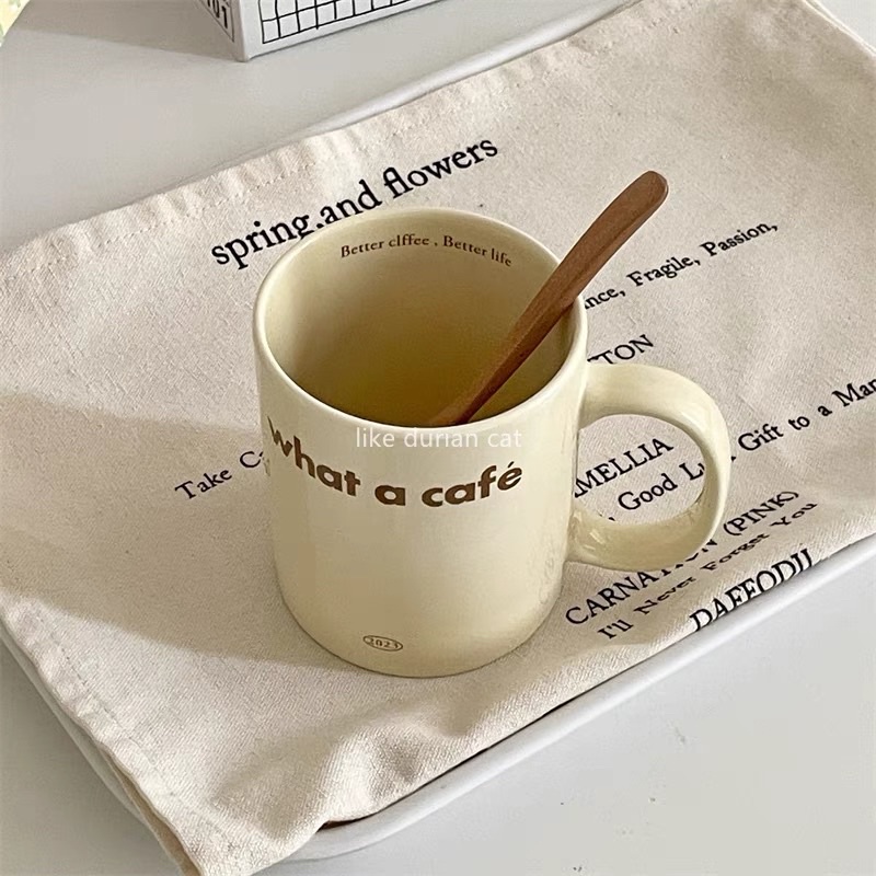 Jual GELAS MUG KERAMIK CREAM POLOS COREL 325 ML SIMPLE | Shopee Indonesia