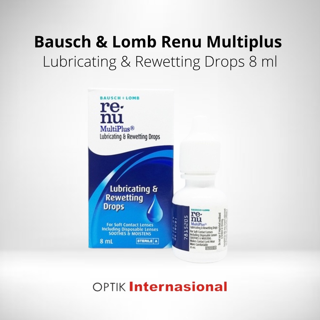 Jual Bausch & Lomb Renu Multiplus Lubricating & Rewetting Drops 8 ml | Shopee Indonesia