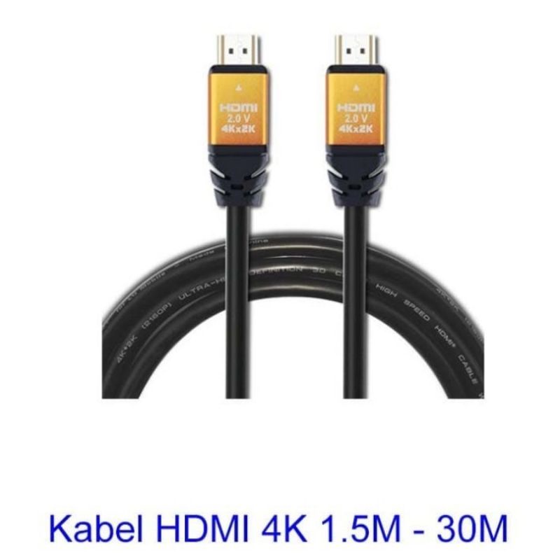 Jual Kabel Hdmi 15m 4K Hiqh Quality V2.0 Ultra HD 15 meter | Shopee Indonesia