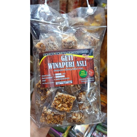 Jual ENTING ENTING KACANG WIJEN / GETI KACANG KHAS BLITAR OLEH - OLEH ...