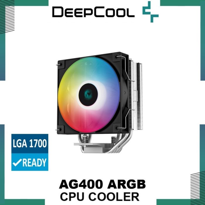Jual DEEPCOOL Cooler Deepcool CPU Cooler AG400 LED Fixed RGB | Shopee ...