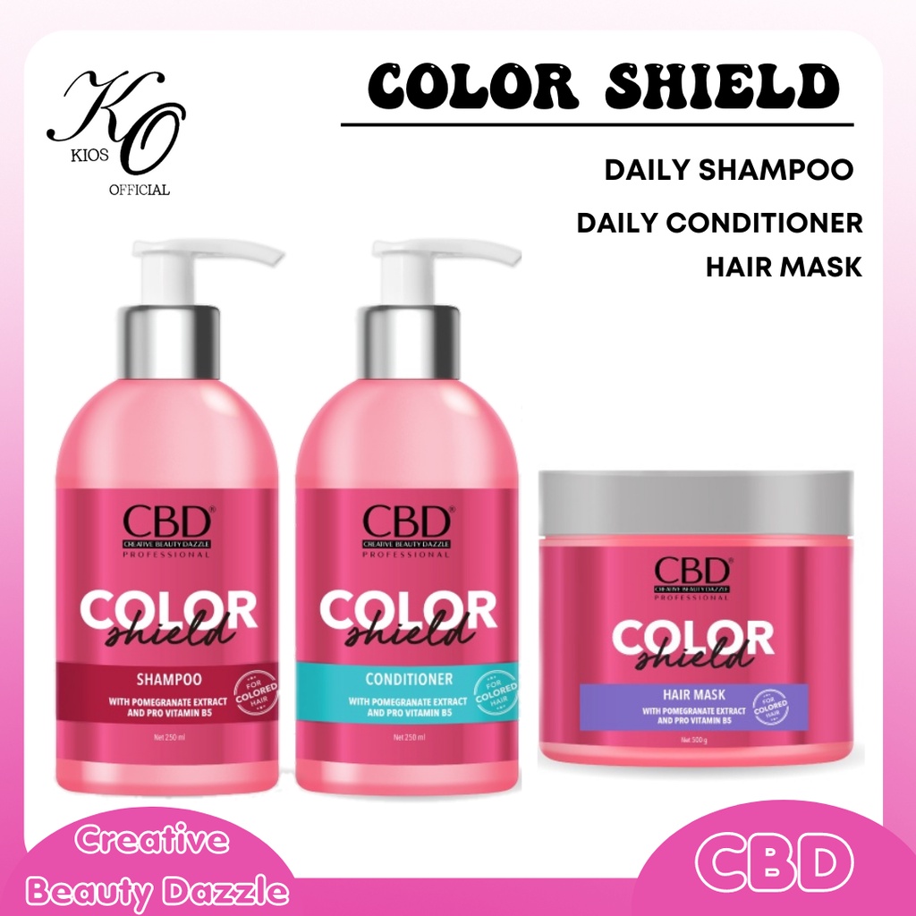 Jual CBD Professional Color Shield Shampoo 250ml | Conditioner 250ml ...