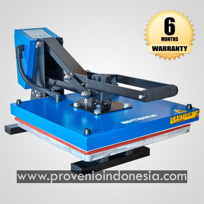 Jual Mesin Heat Press Baju 38x38 Digital Polyflex Sablon Kaos Plastisol ...