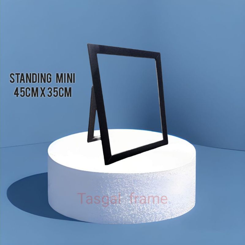 Jual Standing Mirrors mini kaca cermin berdiri 45 X 35 | Shopee Indonesia