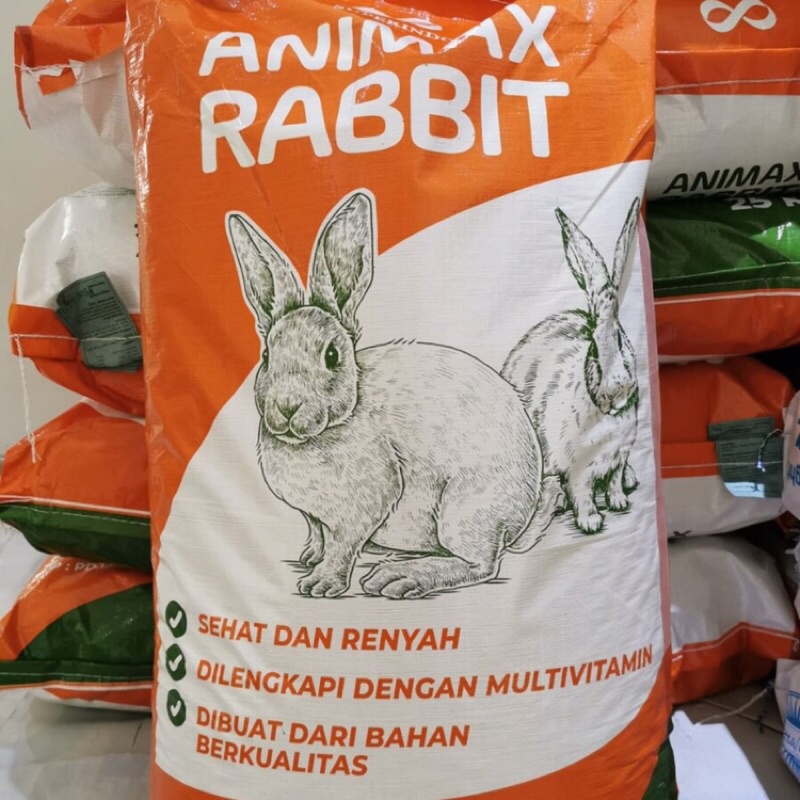 Jual ANIMAX RABBIT 1 Kg Makanan Kelinci Pelet Kelinci Kemasan Repack ...
