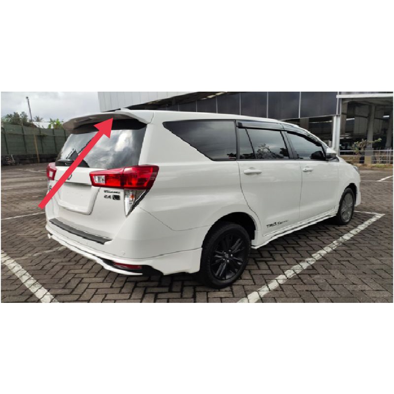 Jual spoiler Inova ribon,putih dof hitam glos,original | Shopee Indonesia