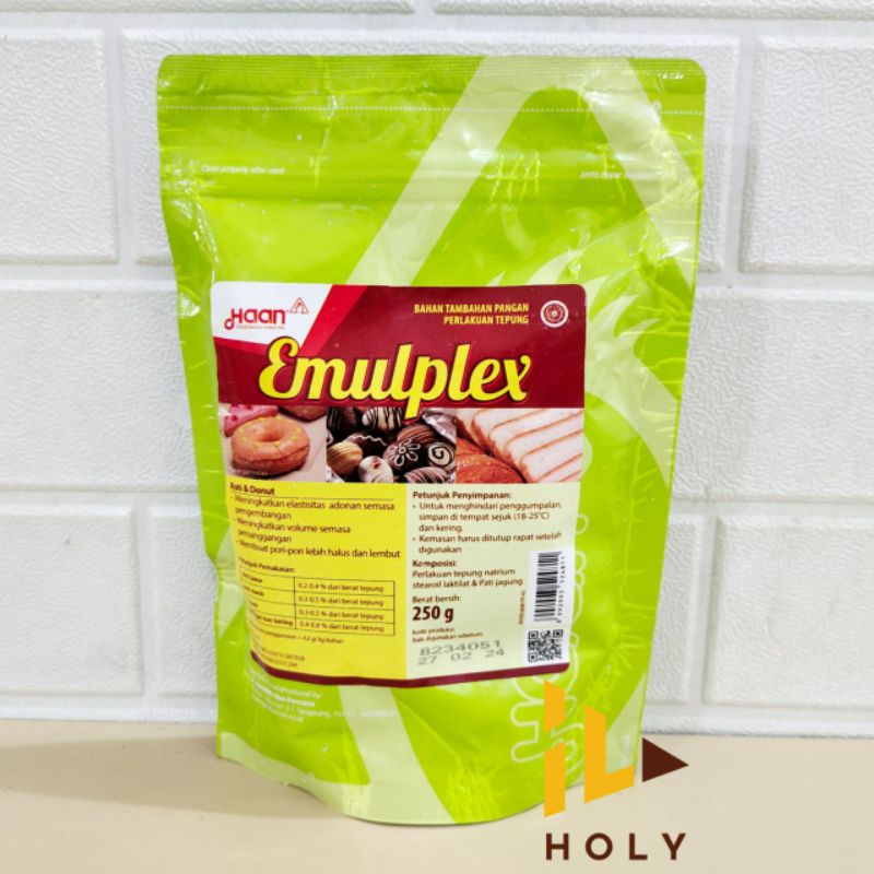 Jual Haan Emulplex 250gr (Kemasan Asli) / Emplex Pengembang Roti ...
