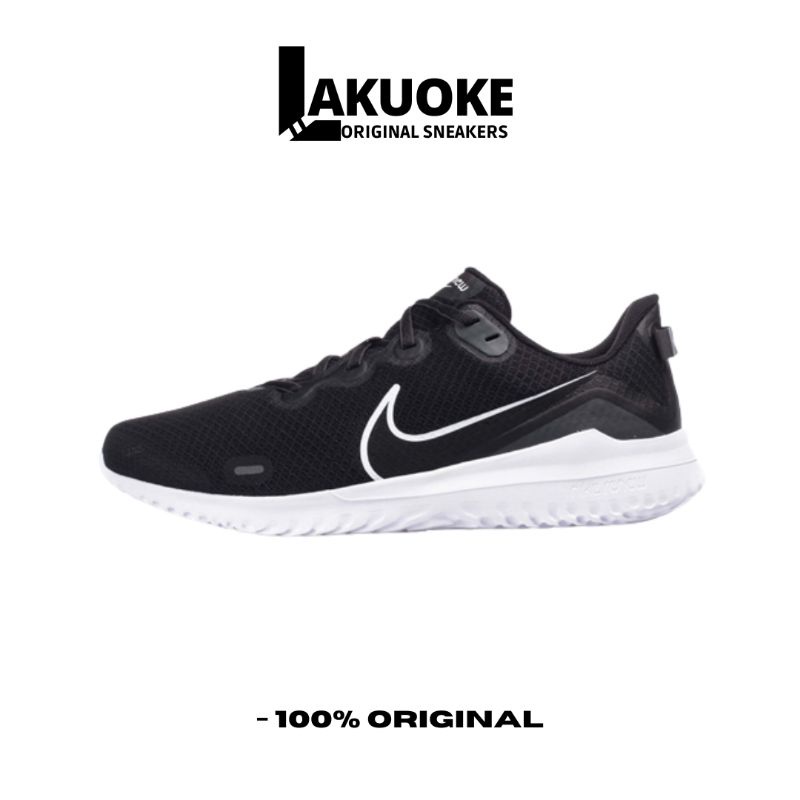Jual Sepatu Nike Renew Ride Black White Smoke Grey Original | Shopee ...