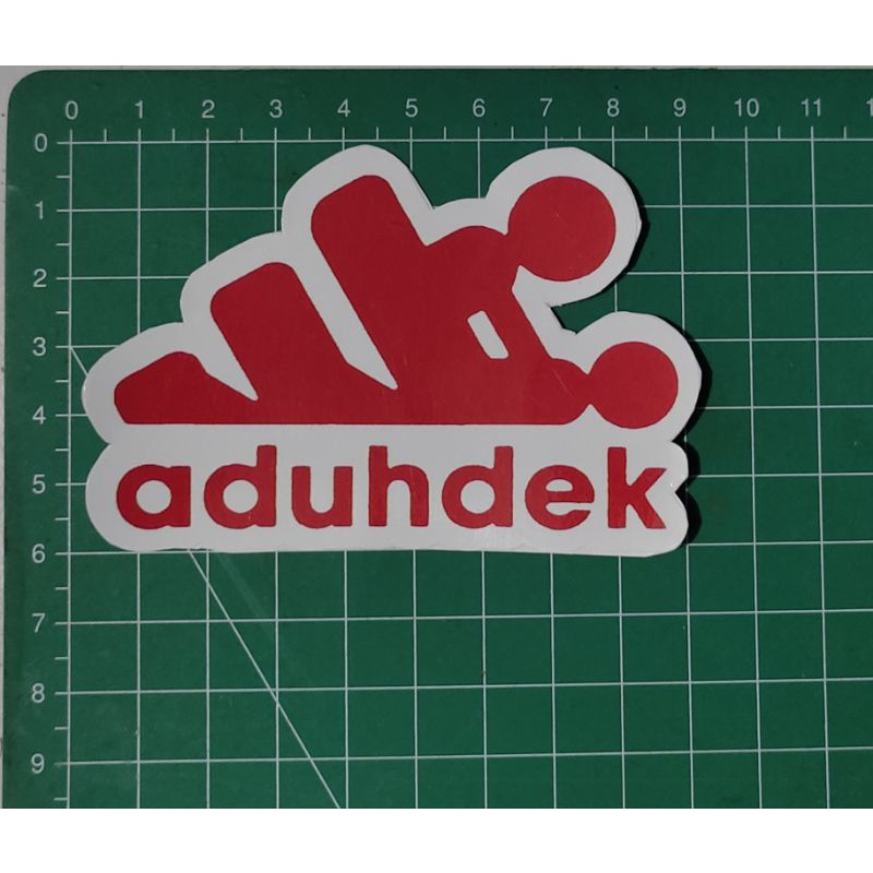 Jual sticker decal plesetan aduhdek | Shopee Indonesia