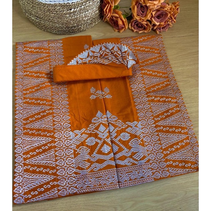 Jual SET COUPLE BENANG SONGKET METALIC/PREMIUM (KAMEN SAPUT UDENG ...