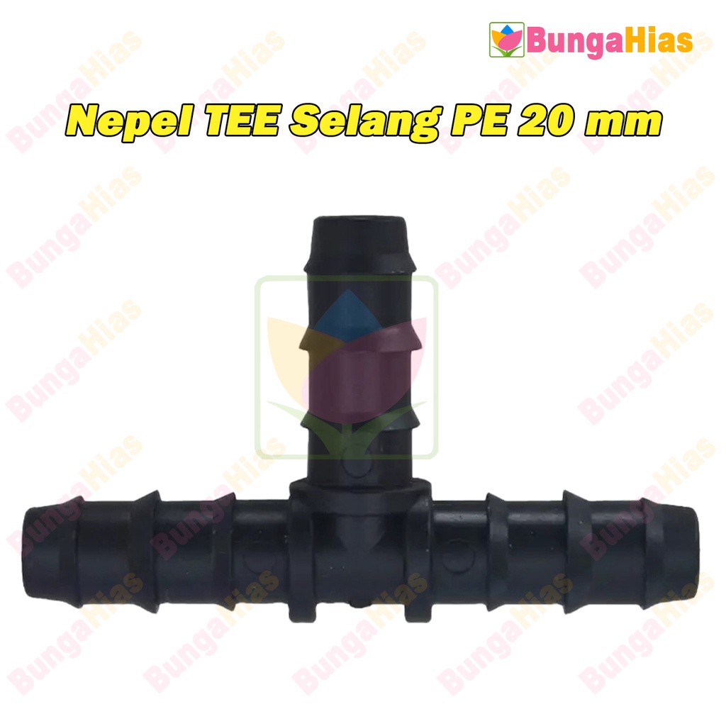 Jual Nepel TEE Selang PE 20 mm Konektor Sambungan Irigasi Hidroponik ...