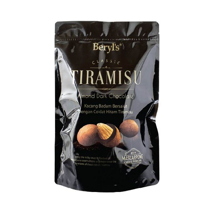 Jual 300gr BERYL'S TIRAMISU CHOCOLATE ALMOND/ COKLAT ALMOND BERYLS ...