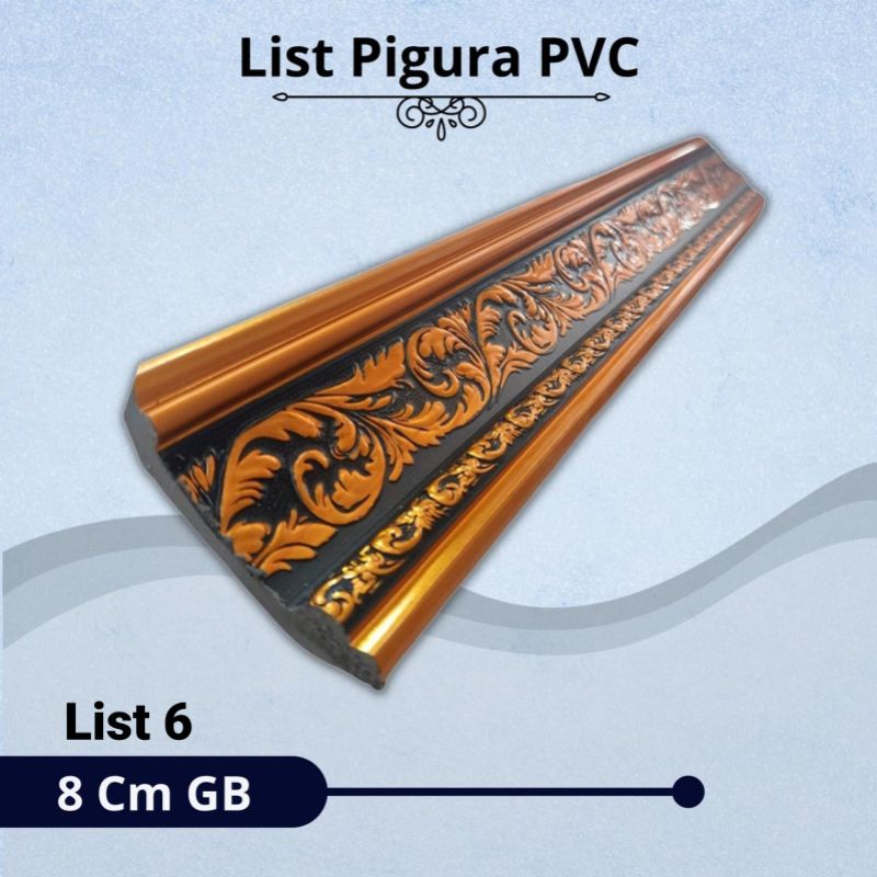Jual List Pigura Profil | List Pigura Pvc | Pigura 4 meter | Shopee ...