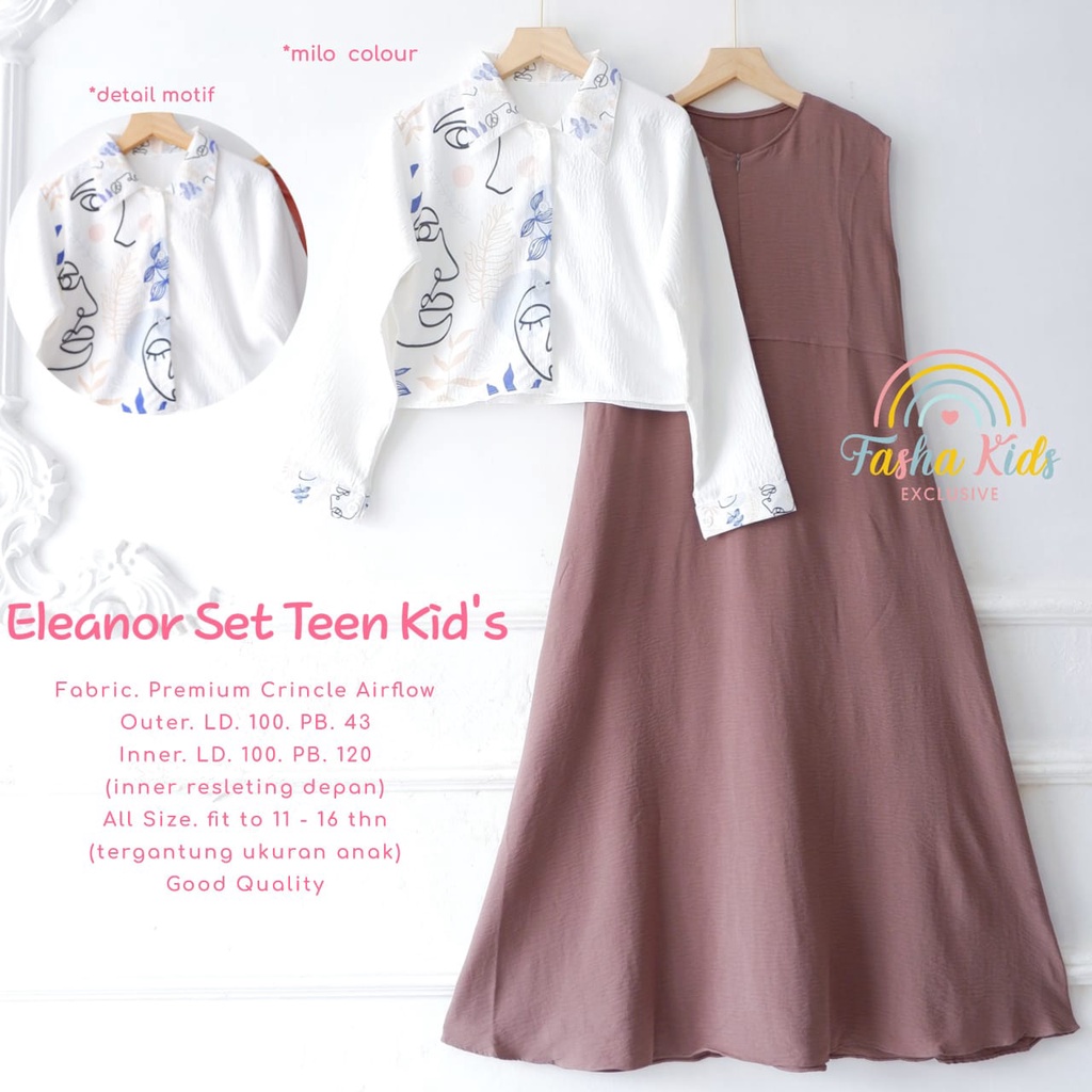 Jual ELEANOR SET TEEN KIDS ORIGINAL BY FASHA SETELAN BJU ANAK REMAJA ...