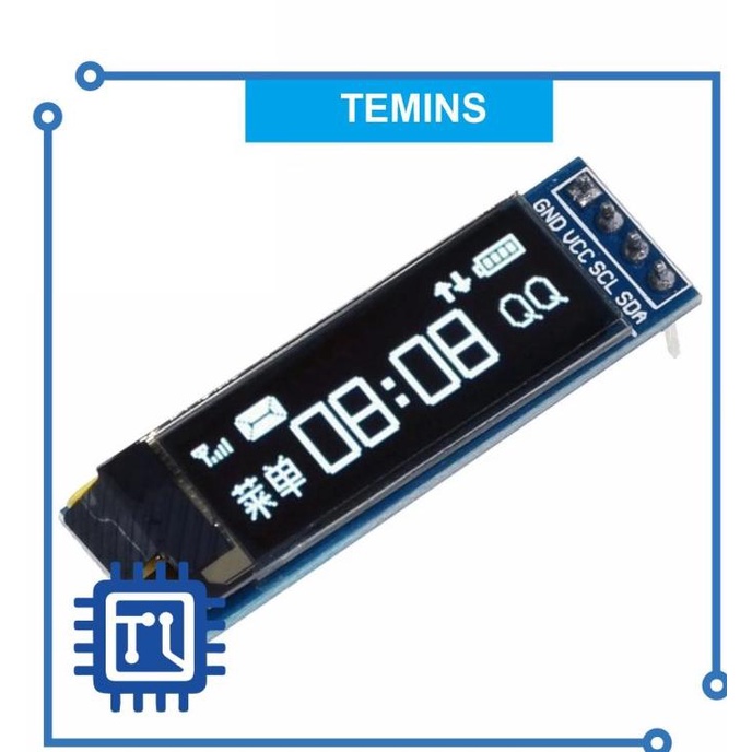 Jual OLED Display 0.91 inch 128x32 White Arduino Raspberry pi | Shopee ...