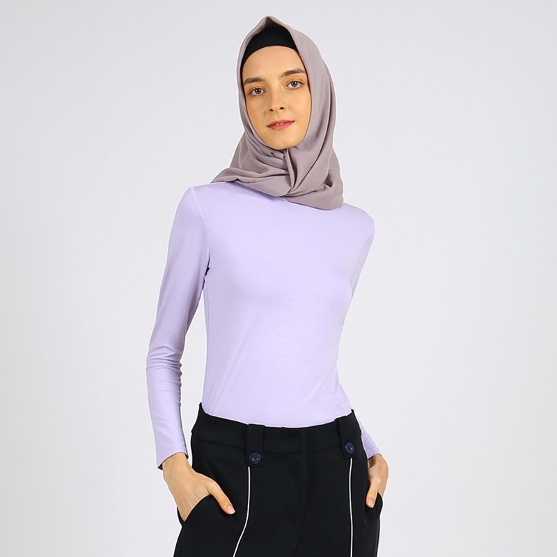 Jual Queensland-Manset/Inner Lengan Panjang Warna Putih, Ungu, Hitam ...