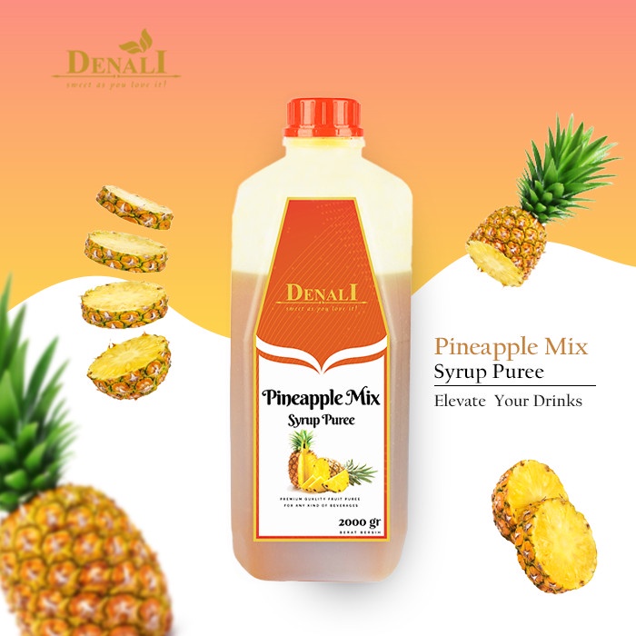 Jual Denali Pineapple Puree - 2 Kg -05 | Shopee Indonesia