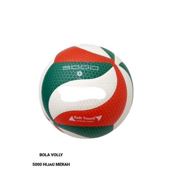 Jual BOLA VOLLEY VOLLY VOLY VOLI SOFT TOUCH MOLTN 5000 V5M5000 EMPUK ...