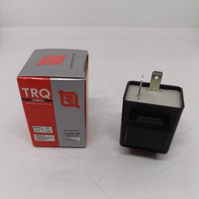 Jual Flasher Sen (TRQ) SEMUA MOTOR BEBEK 12 VOLT segi 4 flaser otomatis ...