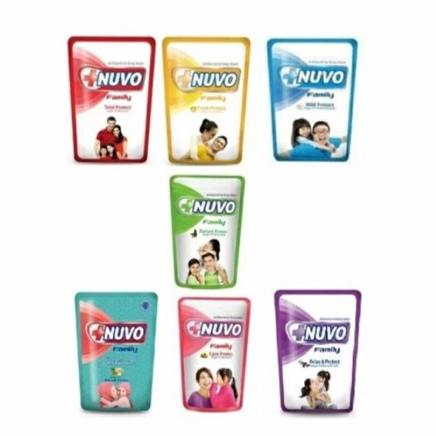 Jual Refill Nuvo Body Wash 400 ml sabun cair | Shopee Indonesia