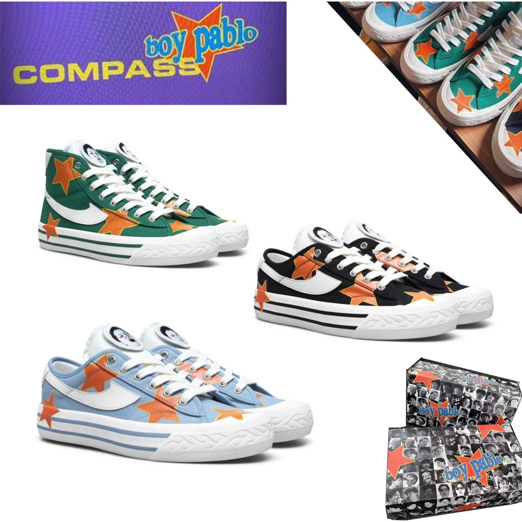 Jual SEPATU COMPASS X BOY PABLO | Shopee Indonesia