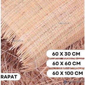 Jual Anyaman Rotan Lembaran | Webbing Rapat 60 cm | Shopee Indonesia