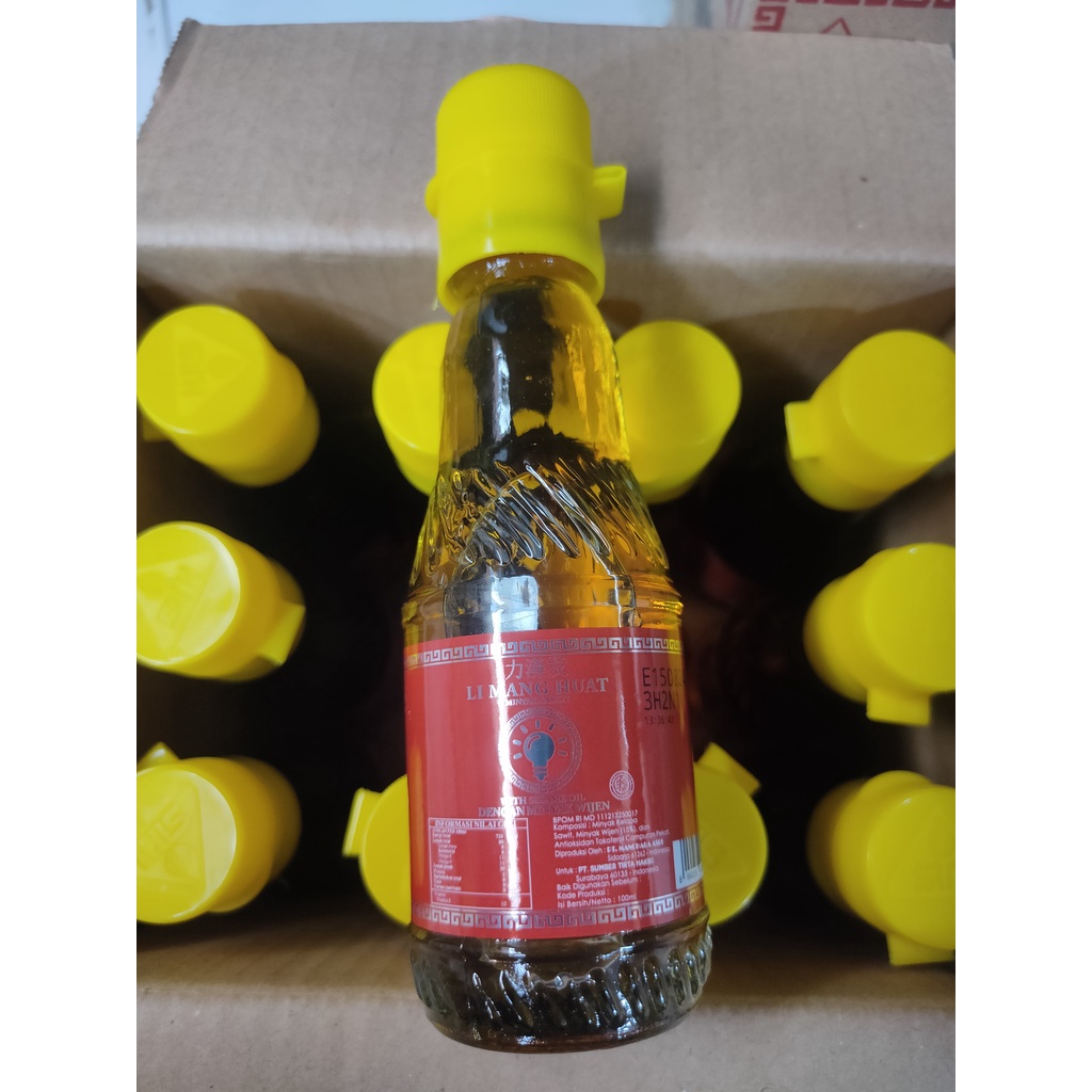 Jual minyak wijen li mang huat (sesame oil) 100 ml halal | Shopee Indonesia