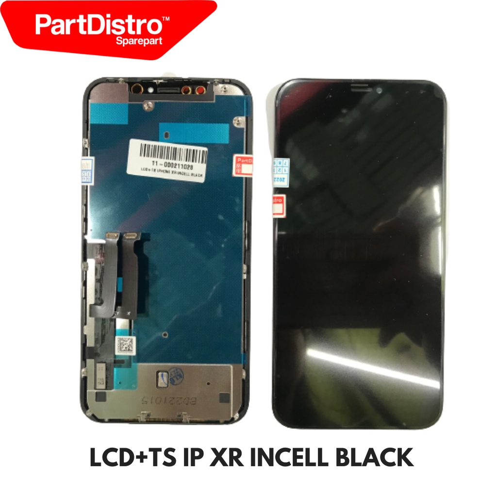 Jual LCD+TS IP XR INCELL BLACK | Shopee Indonesia