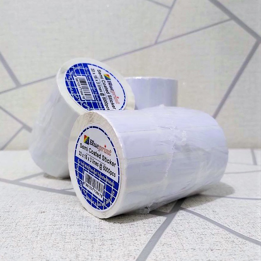 Jual Kertas Label Blueprint 33 x 15 x 3 Lines | Shopee Indonesia