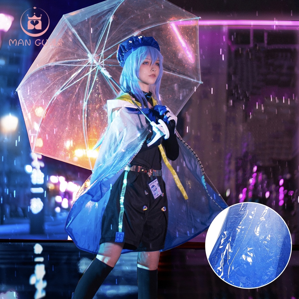 Jual Hot Anime Game Arknights Mizuki Cosplay Costume Full Set Wig Role