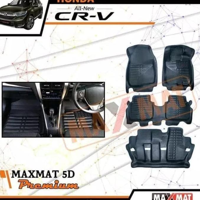 Jual Karpet mobil maxmat 5d tipe premium black all new crv turbo 3 ...