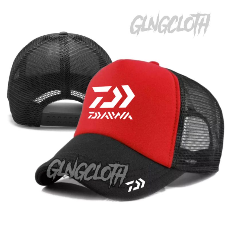 Jual Topi Daiwa Trucker/Jaring - Topi Mancing Daiwa | Shopee Indonesia