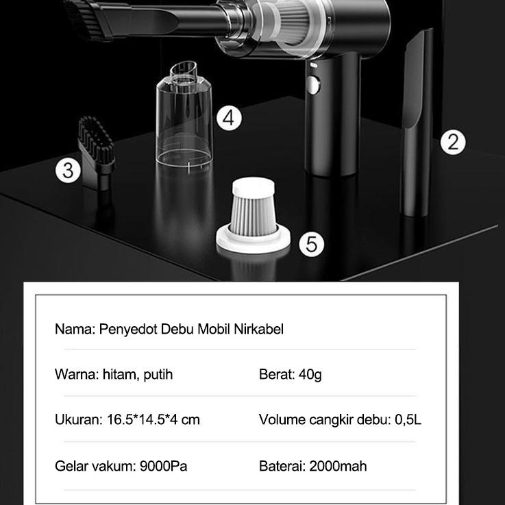Jual Super Stock Amazefan Vacum Cleaner Portable Alat Penyedot Debu