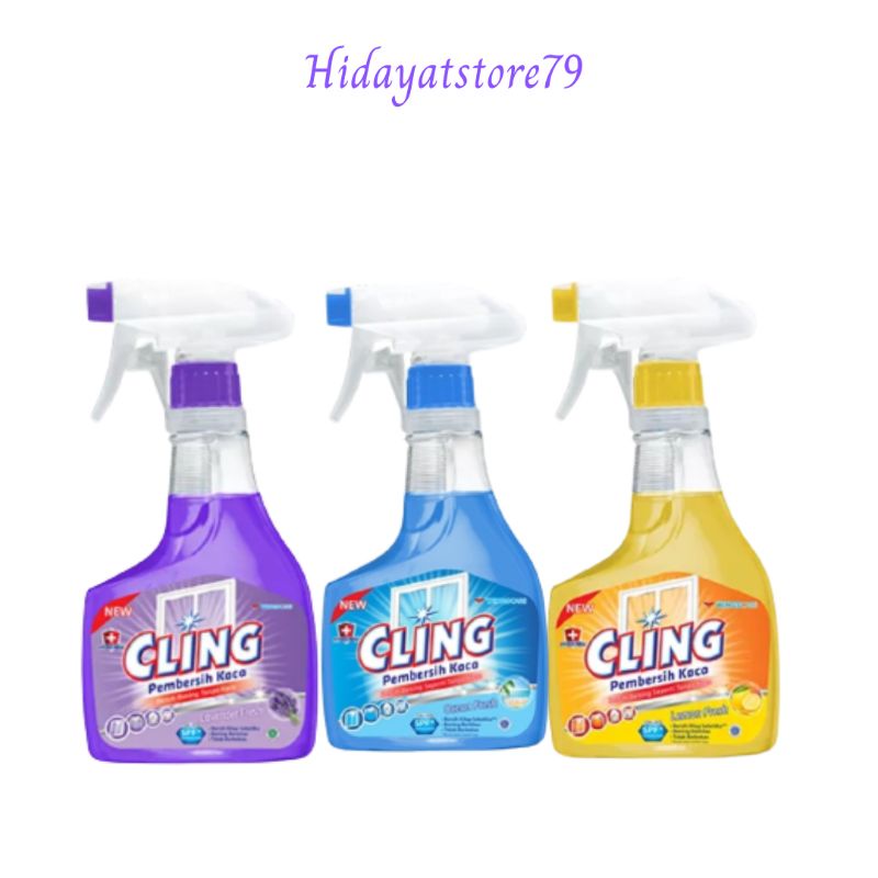 Jual Cling / Pembersih kaca / Refill 425ml/botol 440ml | Shopee Indonesia