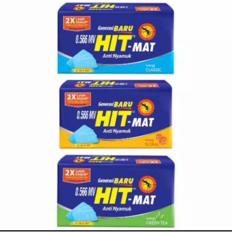 Jual Hit mat 48+6 obat nyamuk reffil tanpa asap | Shopee Indonesia