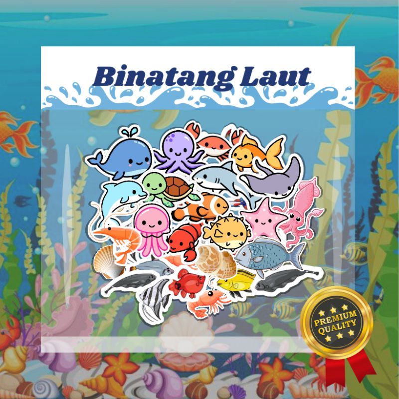 Jual 50PCS+ Sticker Binatang Hewan | Sticker Hewan Darat | Sticker ...
