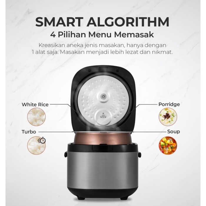 Jual Cuckoo Digital Rice Cooker CR 1050F 1,8L 1050 CR1050F Magic Com ...