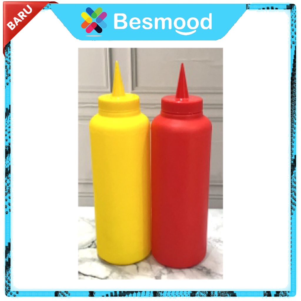 Jual Besmood Botol saus botol saos gogo 500 ml GG005 | Shopee Indonesia