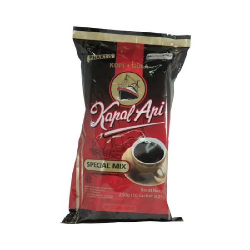 Jual Kapal Api Kopi Spesial Mix isi 10 pcs - Kapal Api Kopi Special Mix ...