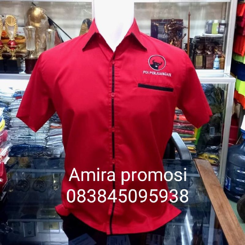 Jual Baju Kemeja partai PDIP new/baju partai PDIP/baju kaos partai Pdi ... Jual Baju Kemeja partai PDIP new/baju partai PDIP/baju kaos partai Pdi ...