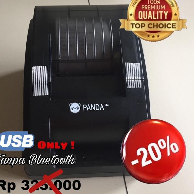 Jual Harga Heboh PRINTER THERMAL PANDA POS PRJ-POS58B USB (TANPA BLUETOOTH) R-58U | Shopee Indonesia