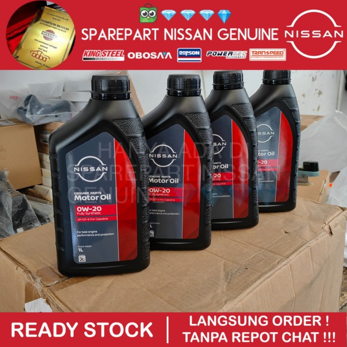 Jual Original - Serena New C26 Oli Mesin Engine Oil 0W-20 FULLY ...
