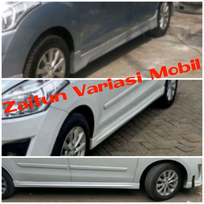 Jual Sideskirt kiri kanan R3 bodykit samping suzuki ertiga 2012-2017 ...