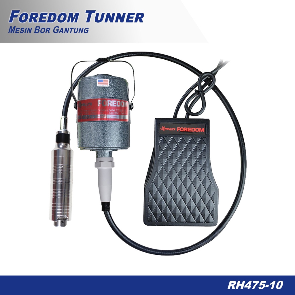 Jual Mesin Bor Gantung Foredom CC30 Made in USA free YUKIDO MATA BOR ...