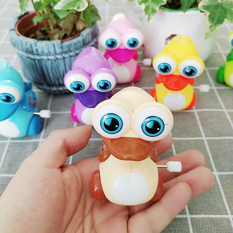 Jual Mainan Anak Simulasi Baby Duck Puter Berjalan Tanpa Batrei ...
