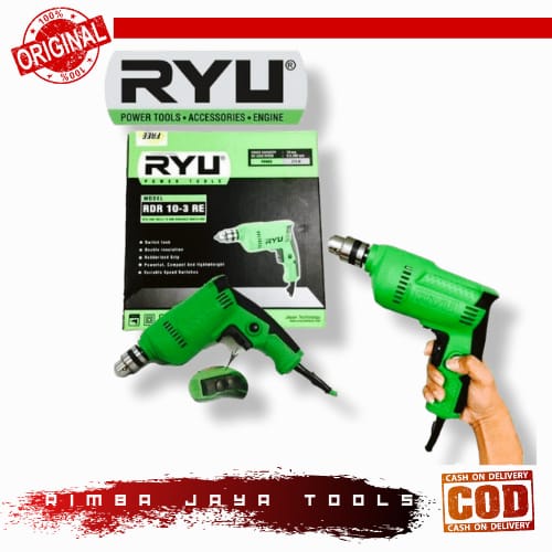 Jual Ryu Mesin Bor 10 mm RDR 10-3 RE Bor Listrik Bor Tangan Elektrik ...