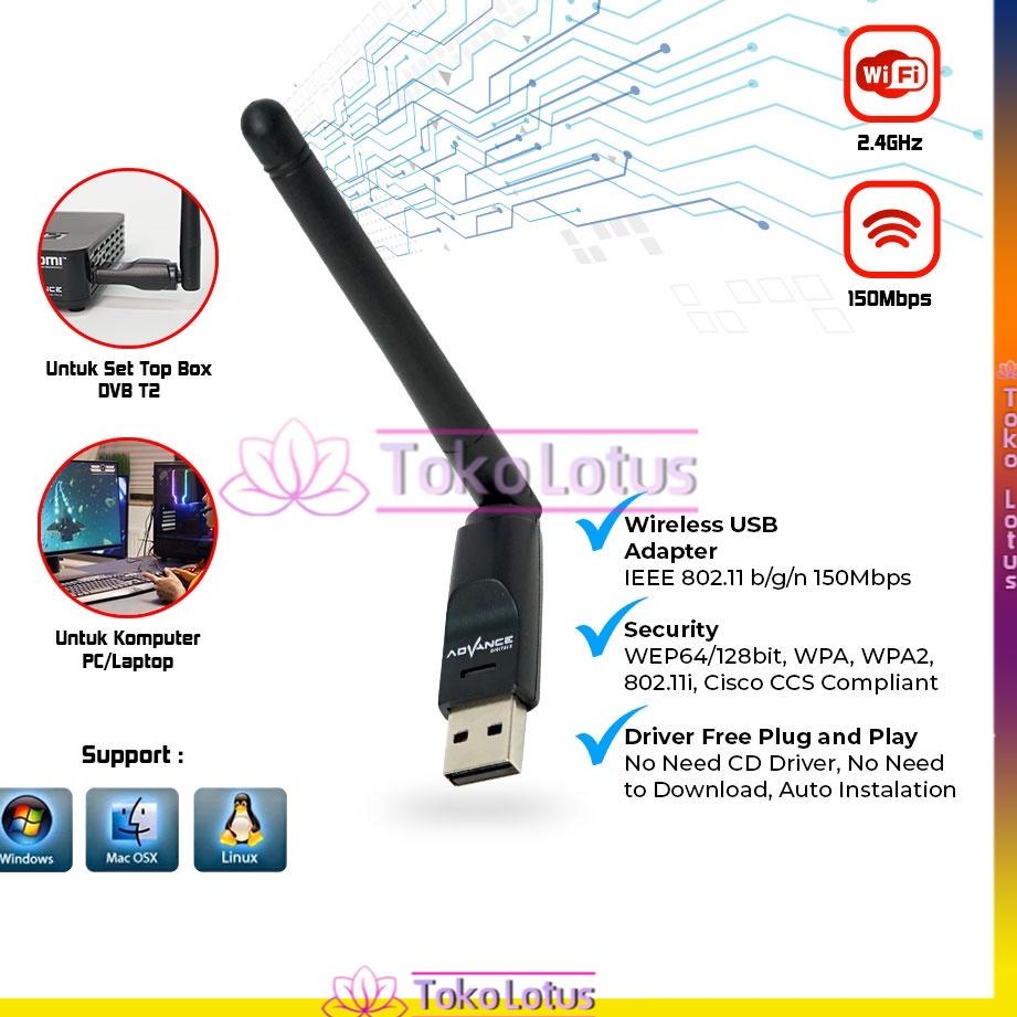 Jual Super Peminat Bayar COD Wifi Wireless Adapter Receiver Komputer PC Laptop Antena READY ...