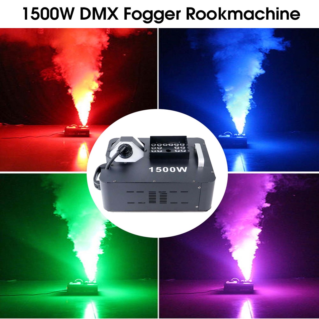 Jual 1500W Mesin Asap Disco efek awan kabut Fogger Panggung Stage ...