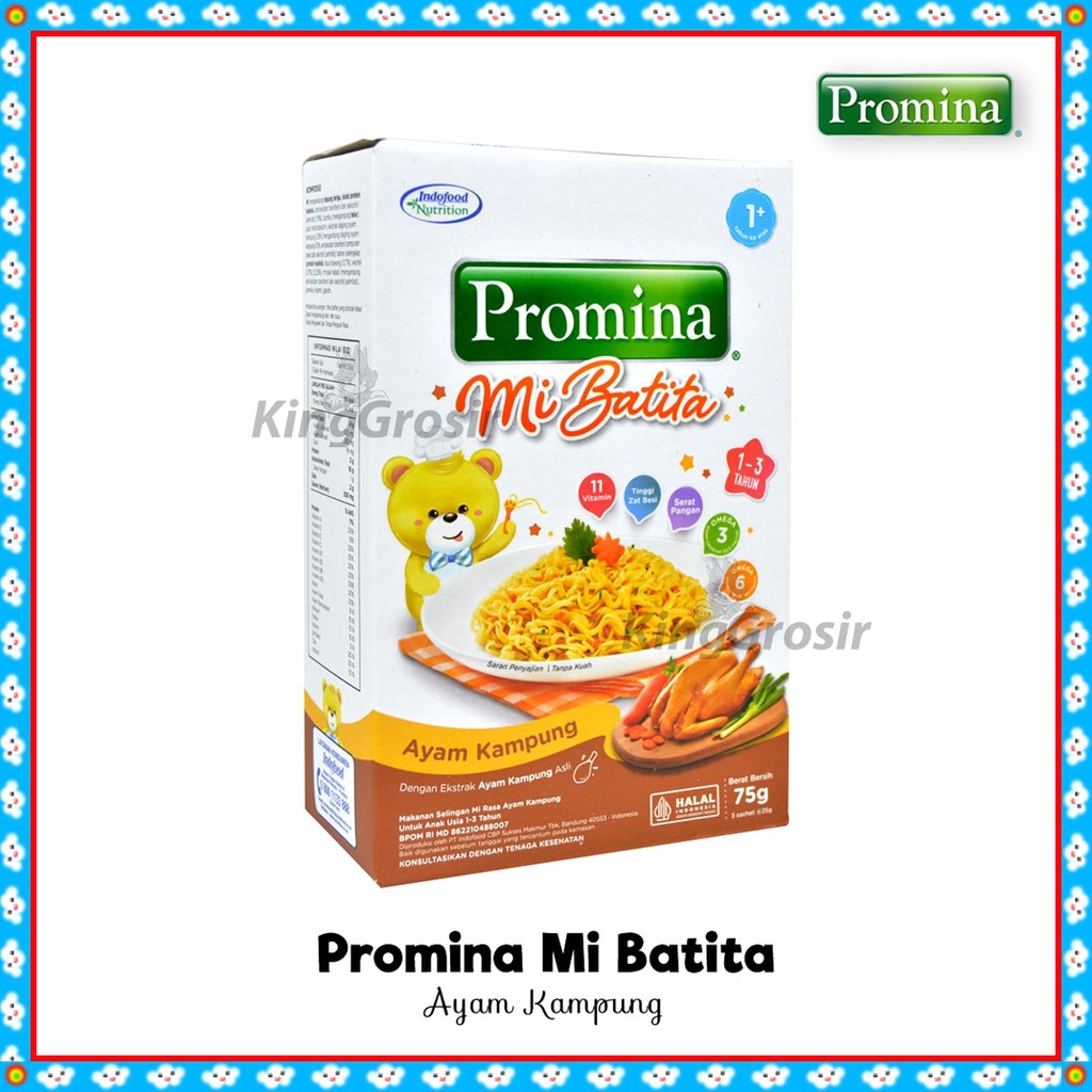 Jual Promina Sup Mi Sup Mie 12+ / Mi Batita / Makanan Bayi | Shopee ...